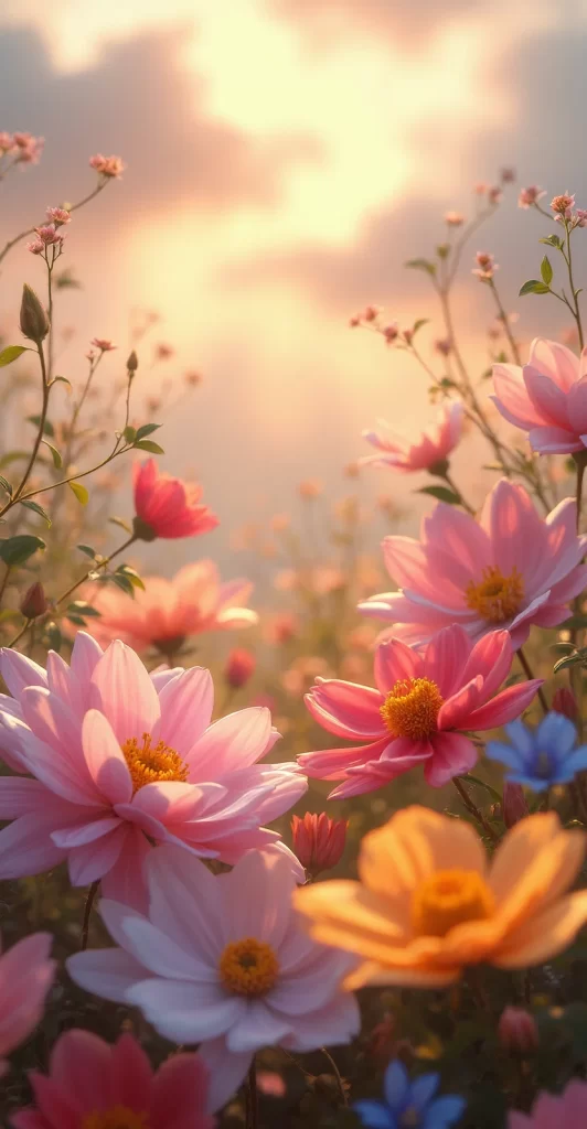 OLED Flowers Wallpaper 4K – WALLPAPER